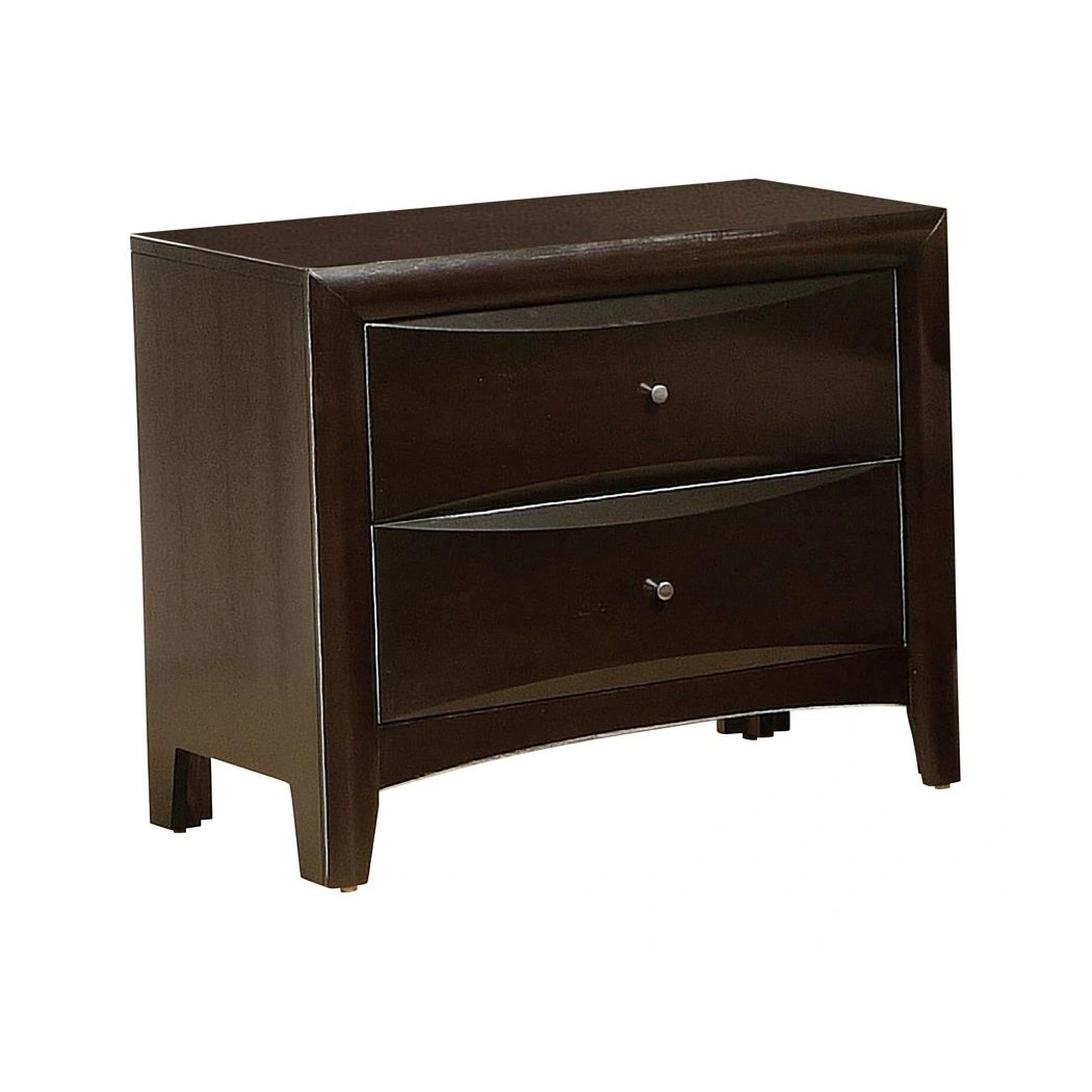 Phoenix Wood Nightstand w/2 Drawersby Coaster Furniture | Sohomod.com