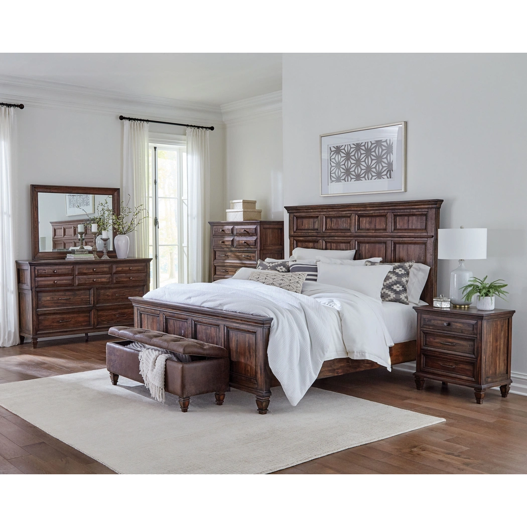 Avenue Wood Panel Bedroom Set by Coaster Furniture | Sohomod.com