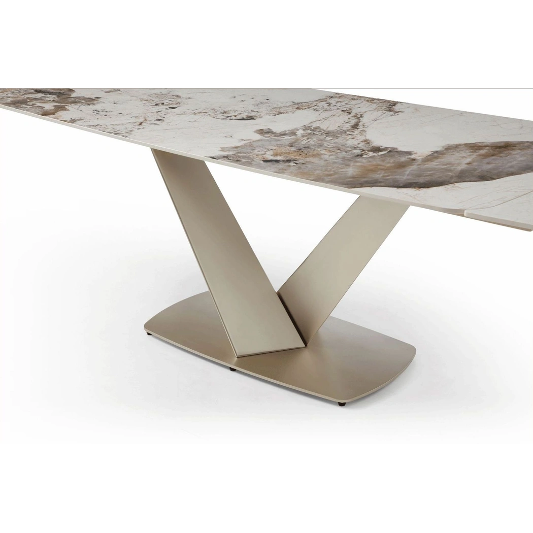 93 Extendable Ceramic Top Dining Table by ESF Furniture | Sohomod.com