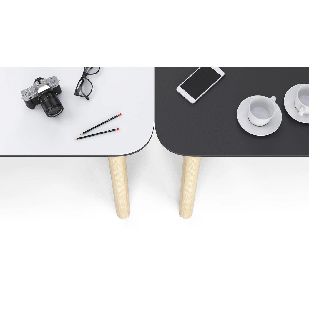 Nova Wood HPL Square Meeting Table w/Power Socket for 4/6 Persons ...