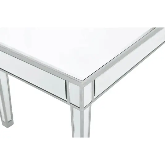 Reflexion Coffee Table, Antique Silver by Elegant Lighting | Sohomod.com