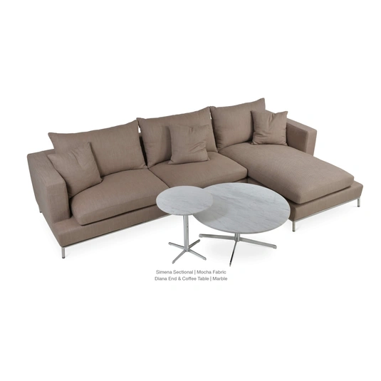 Simena Sectional Sofa by SohoConcept